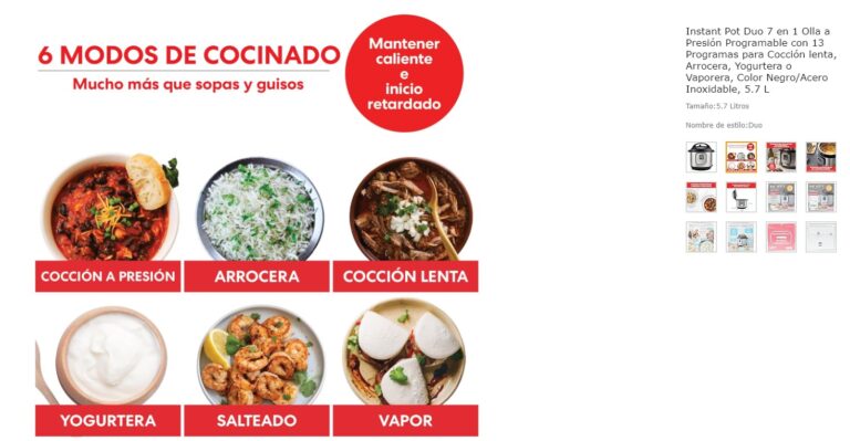 Todo lo que necesitas saber sobre la Instant Pot: Guía completa y recetas